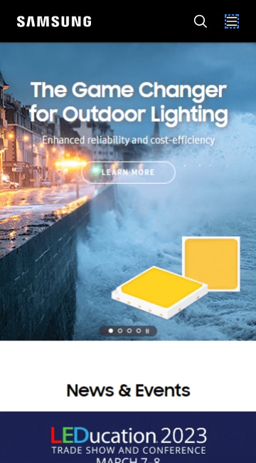 Samsung LED | LED Technology Solutions | Samsung LED Global Website