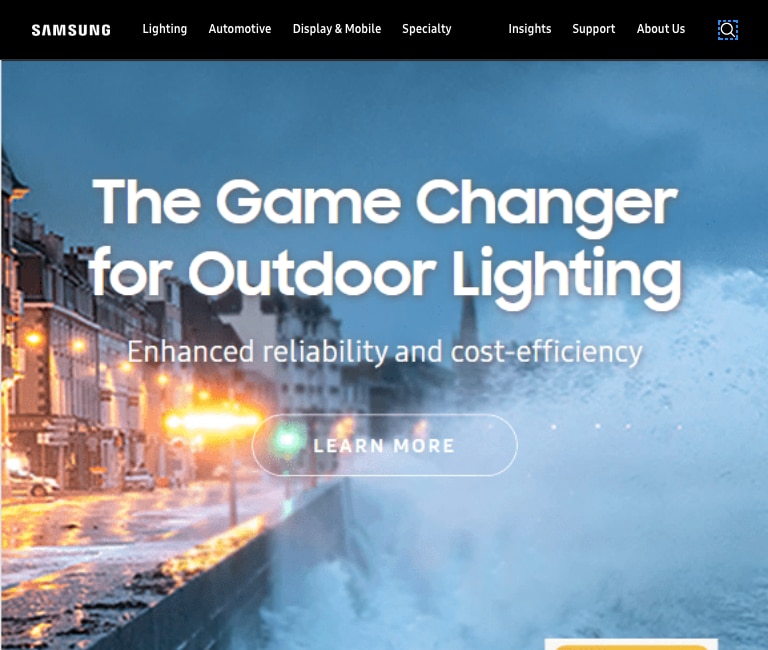 Samsung LED | LED Technology Solutions | Samsung LED Global Website