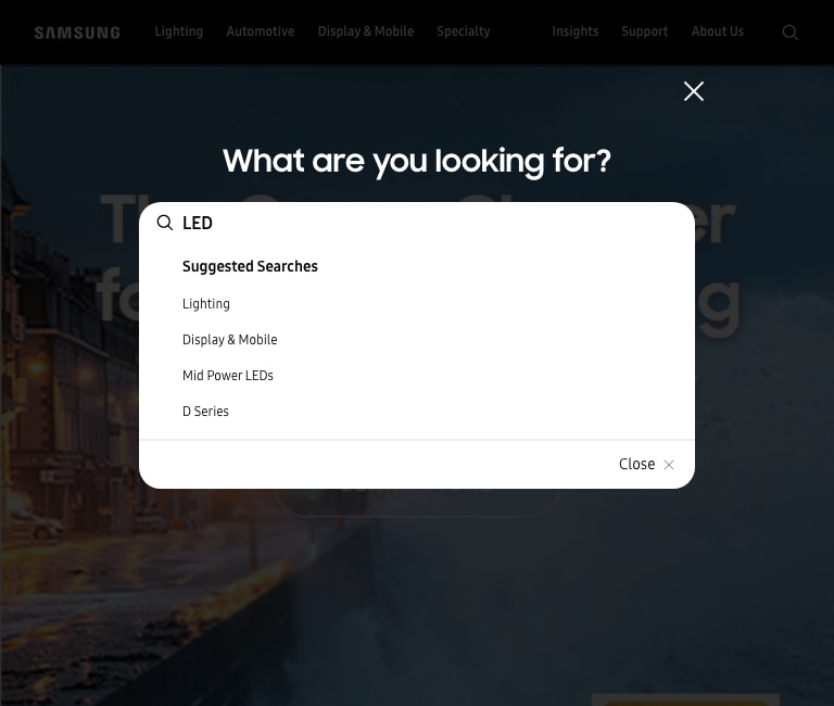 Samsung LED | LED Technology Solutions | Samsung LED Global Website